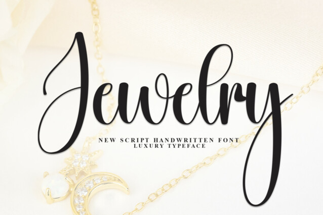 Jewelry Calligraphy Font - Download Free Font