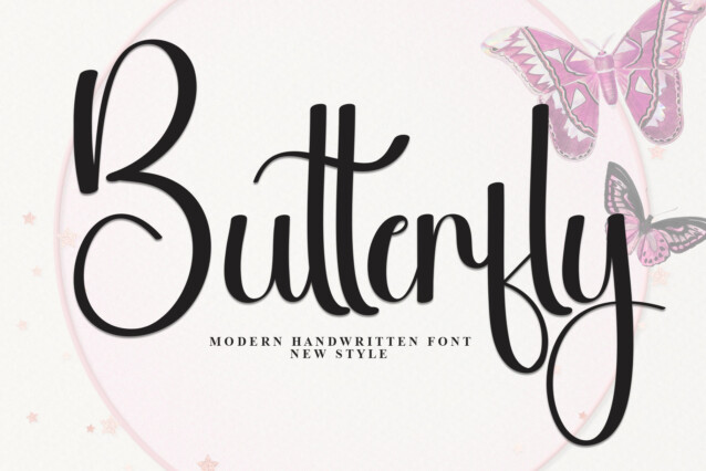 Butterfly Script Font - Download Free Font