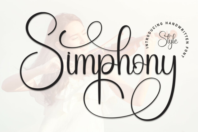 Simphony Calligraphy Font - Befonts