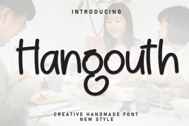 Hangouth Display Font - Download Free Font