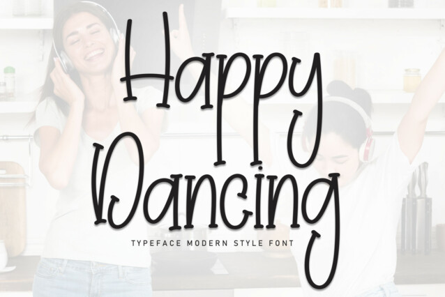 Happy Dancing Display Font - Download Free Font