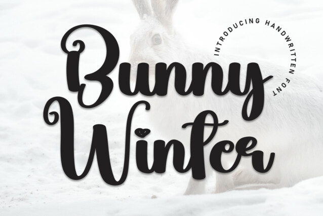 Bunny Winter Script Font - Download Free Font