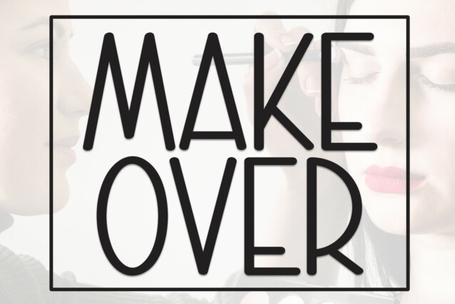 Make Over Display Font - Download Free Font