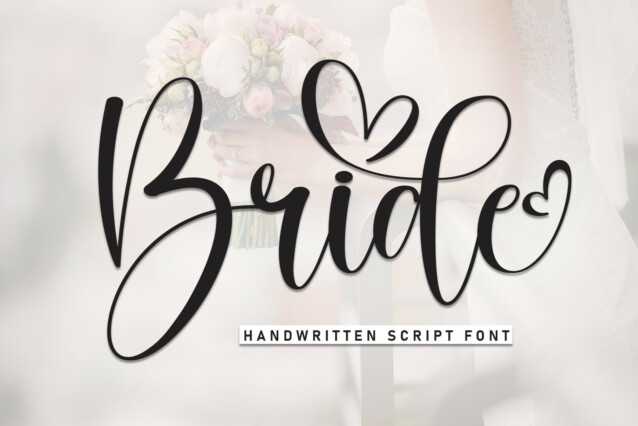 Bride Calligraphy Font - Download Free Font