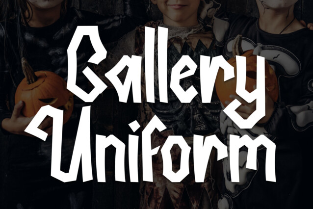 Gallery Uniform Display Font - Download Free Font