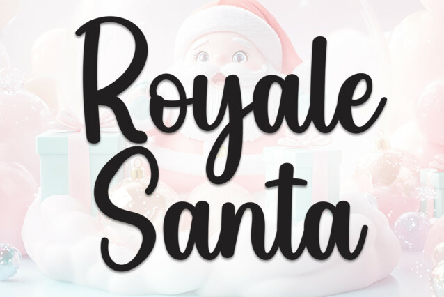Royale Santa Script Font - Download Free Font