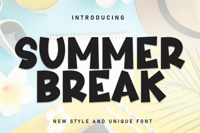 Summer Break Display Font - Download Free Font