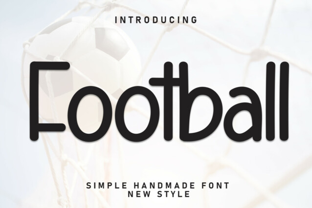 Football Display Font - Download Free Font