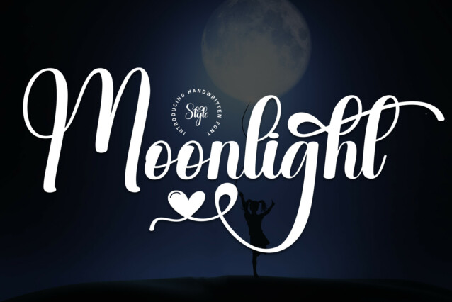 Moonlight Calligraphy Font - Download Free Font