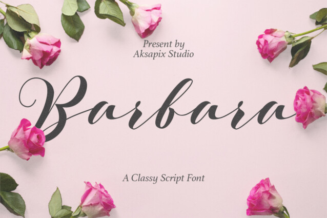 Barbara Calligraphy Font - Download Free Font
