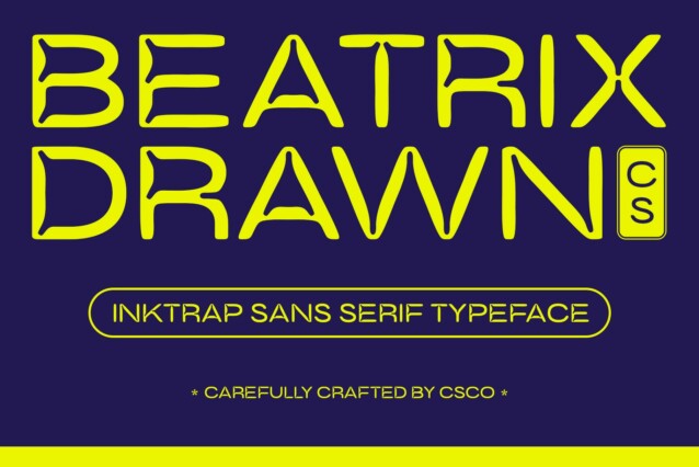 CS Beatrix Drawn Font - Download Free Font
