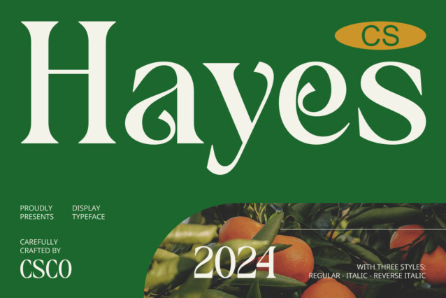 CS Hayes Font - Download Free Font
