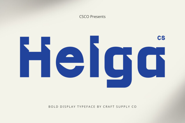 CS Helga Font - Download Free Font