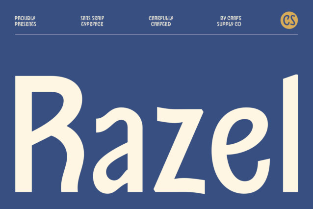 CS Razel Font - Befonts