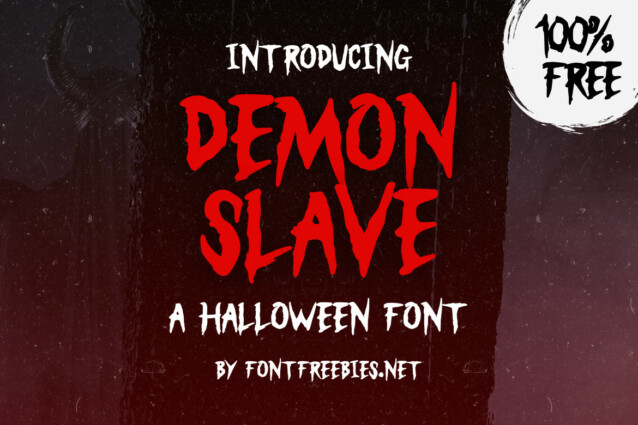 Demon Slave Font - Download Free Font