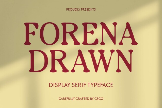 Forena Drawn Font - Download Free Font