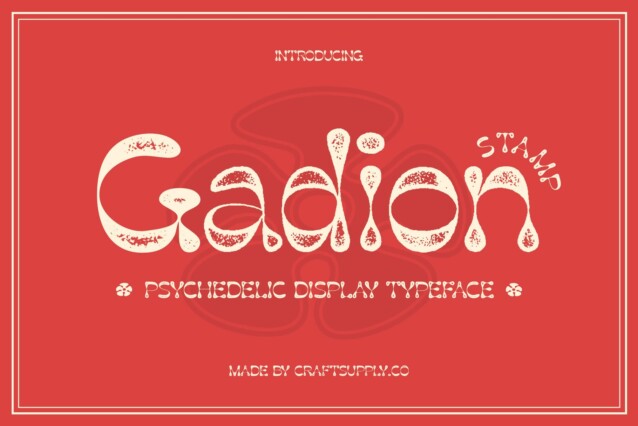 Gadion Stamp Font - Download Free Font