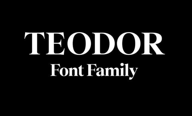 Teodor Font Family - Download Free Font