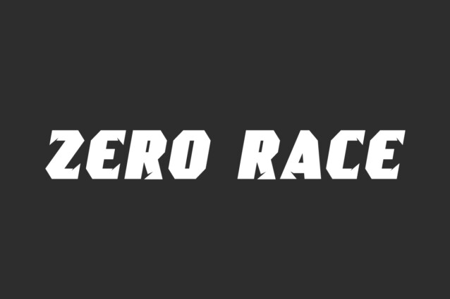 Zero Race Font - Download Free Font
