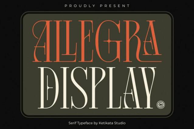 Allegra Display Font - Befonts