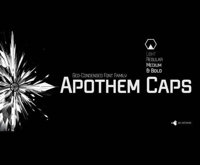 Apothem Caps Font - Download Free Font