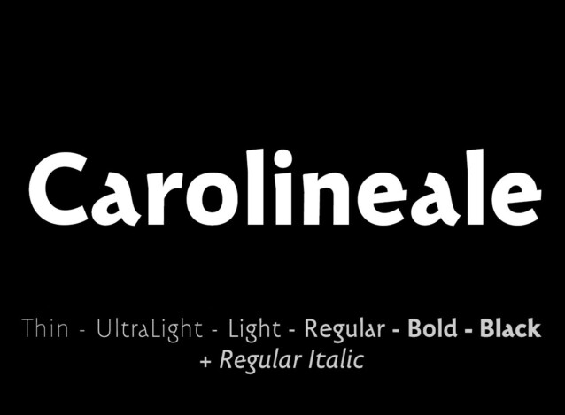 Carolinéale Font Family - Download Free Font