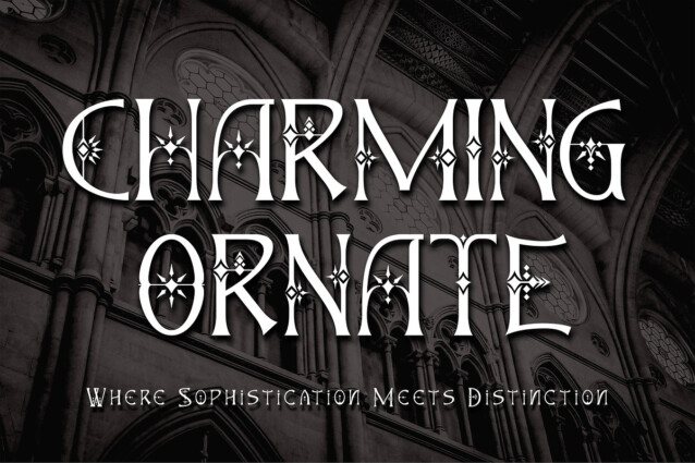 Charming Ornate Font - Befonts
