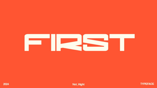 First Font - Download Free Font