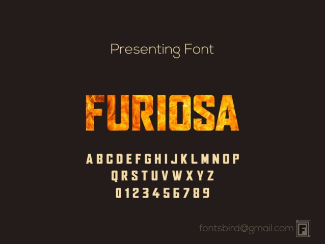 Furiosa Font - Befonts