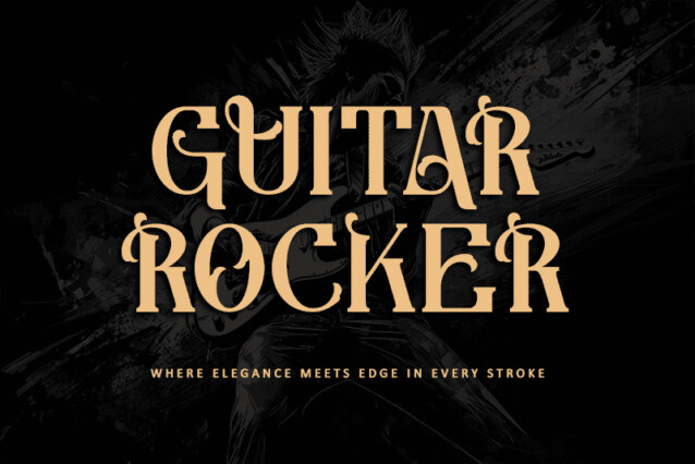 Guitar Rocker Font - Download Free Font