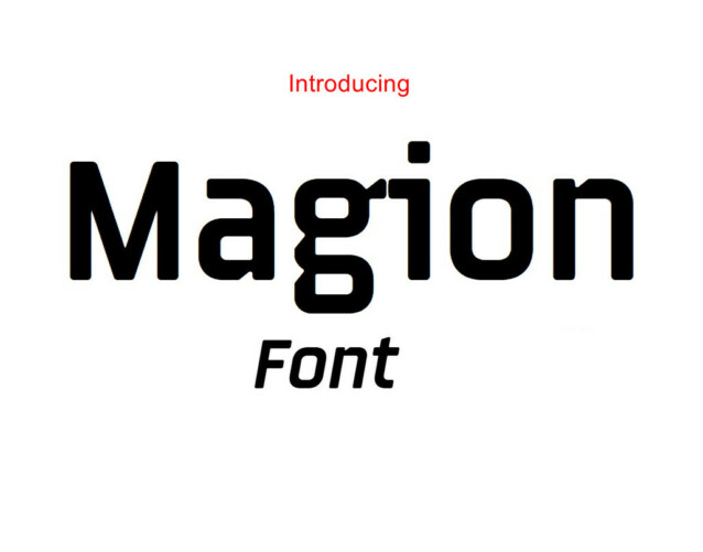 Magion Font - Download Free Font