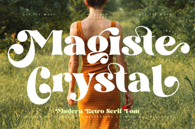 Magiste Crystal Font - Download Free Font