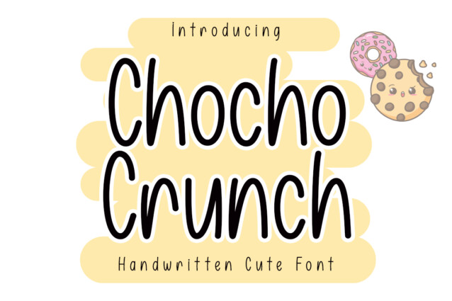 Chocho Crunch Display Font - Download Free Font