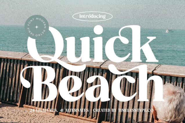 Quick Beach Font - Download Free Font