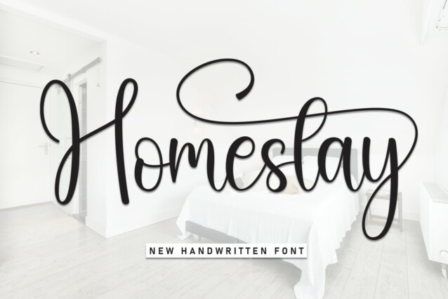 Homestay Calligraphy Font - Download Free Font