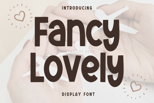 Fancy Lovely Display Font - Befonts