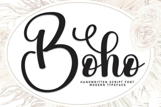 Boho Script Font - Download Free Font