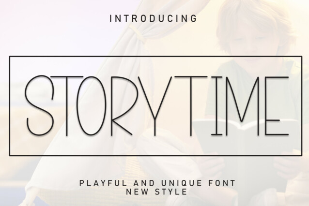 Storytime Display Font - Download Free Font