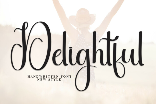 Delightful Script Font - Download Free Font