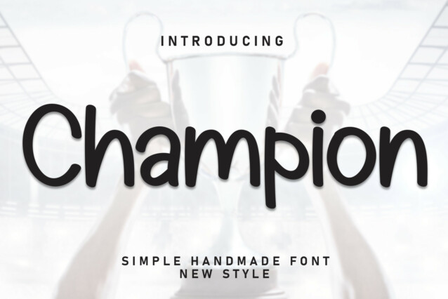 Champion Display Font - Download Free Font