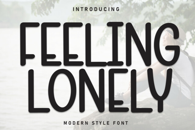 Felling Lonely Display Font - Download Free Font