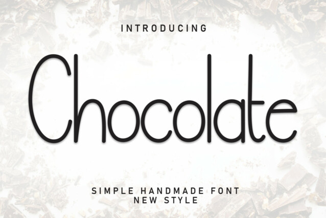 Chocolate Display Font - Download Free Font