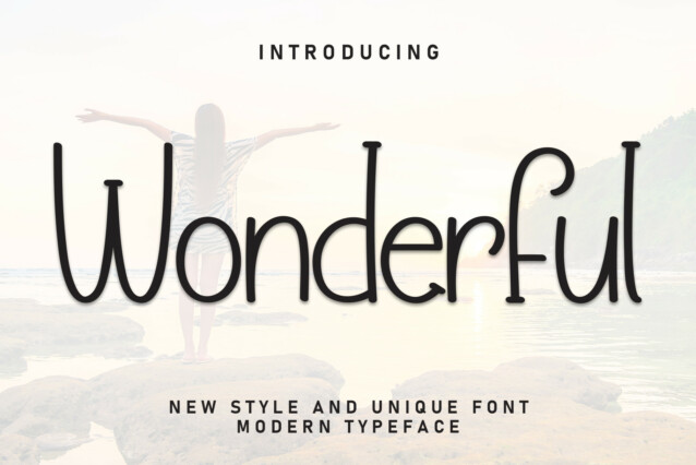 Wonderful Display Font - Download Free Font