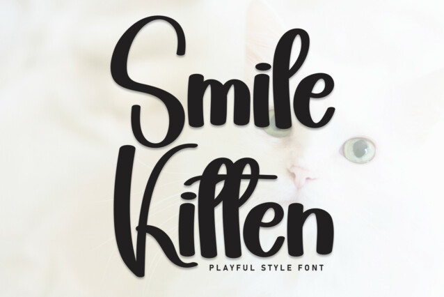 Smile Kitten Script Font - Download Free Font