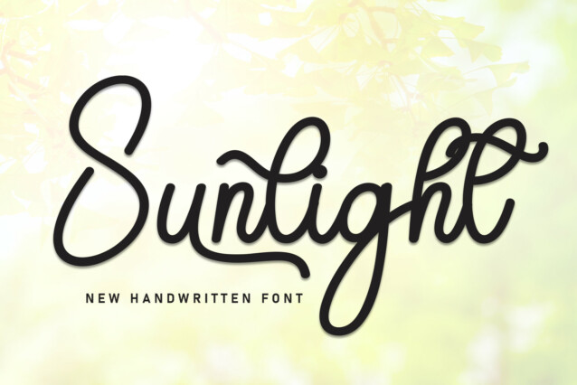 Sunlight Script Font - Befonts