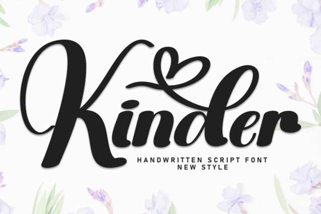 Kinder Script Font - Download Free Font