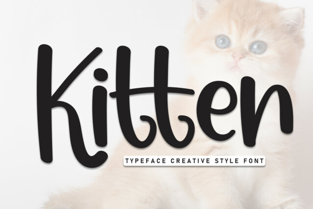 Kitten Display Font - Download Free Font