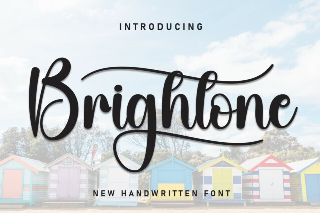 Brighton Script Font - Download Free Font