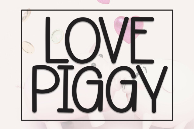 Love Piggy Display Font - Download Free Font