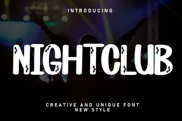 Nightclub Display Font - Download Free Font